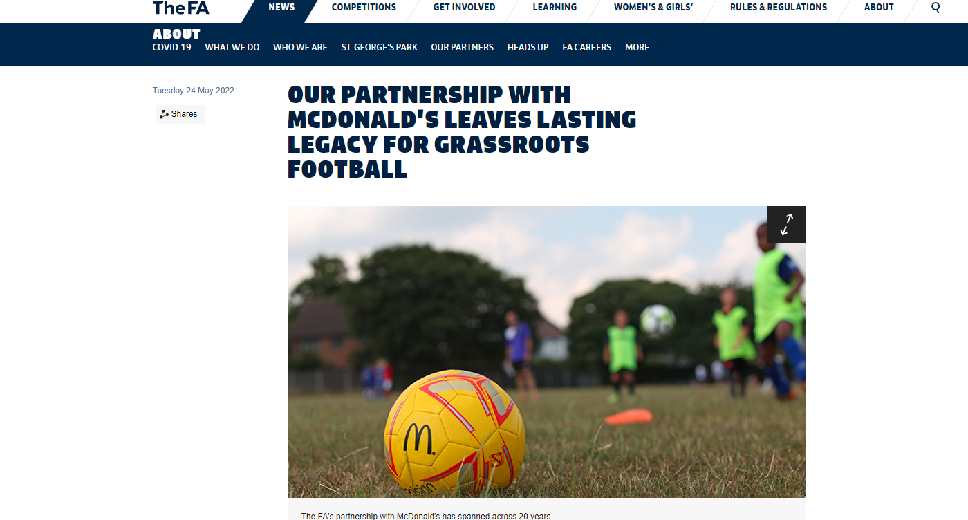 How do the FA promote Football and grassroots? Why is it so important ...